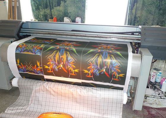 Fabric Textile Inkjet Printer With Spreader Rroll High Printing ...